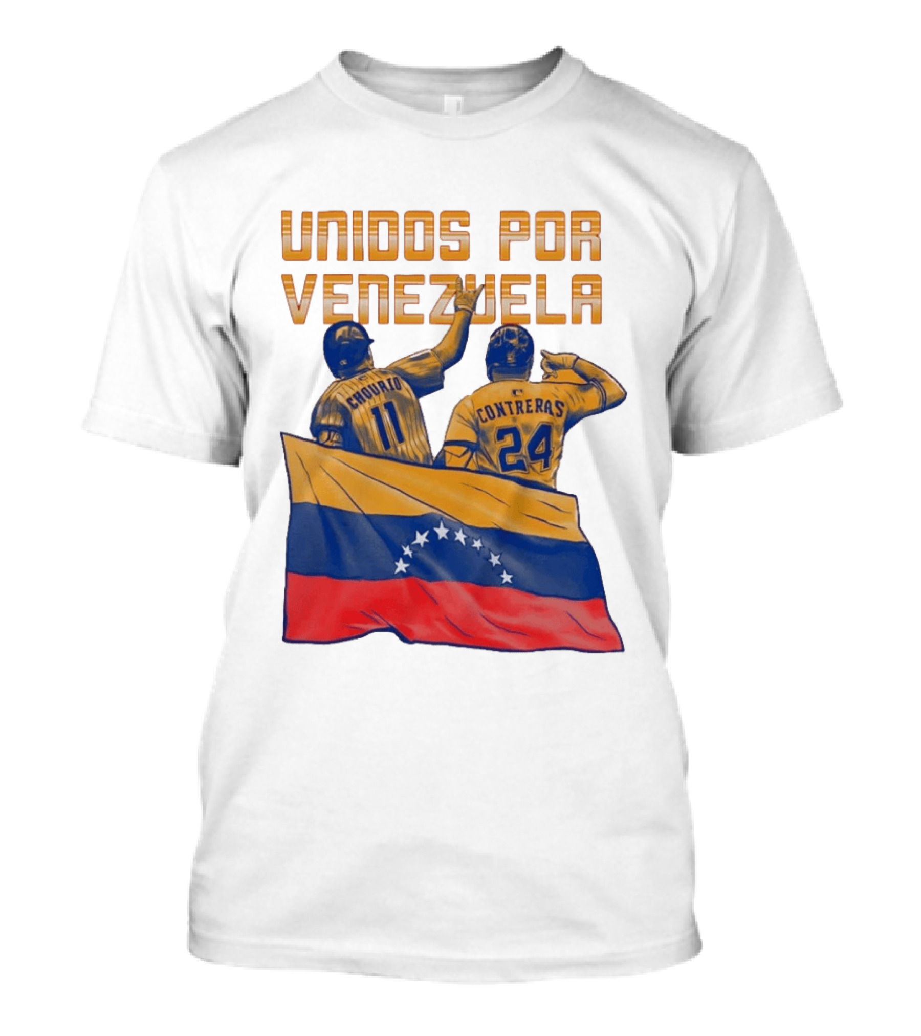 Unidos Por Venezuela Chourio Contreras Brewers Community Initiative T-Shirt