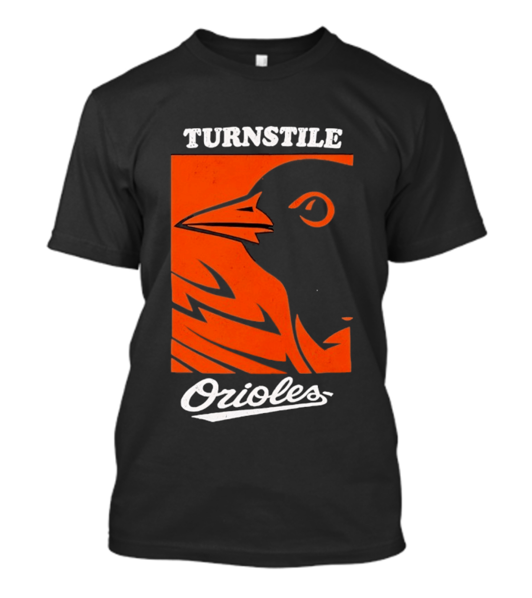 Turnstile Orioles Bird Orange T-Shirt