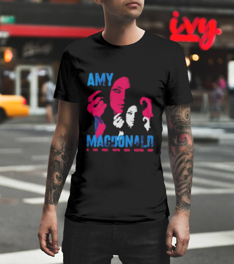 Amy Macdonald Is This What You've Been Waiting For Face T-Shirt