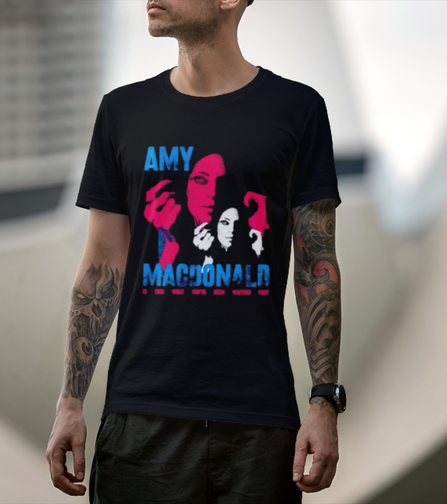 Amy Macdonald Is This What You've Been Waiting For Face T-Shirt