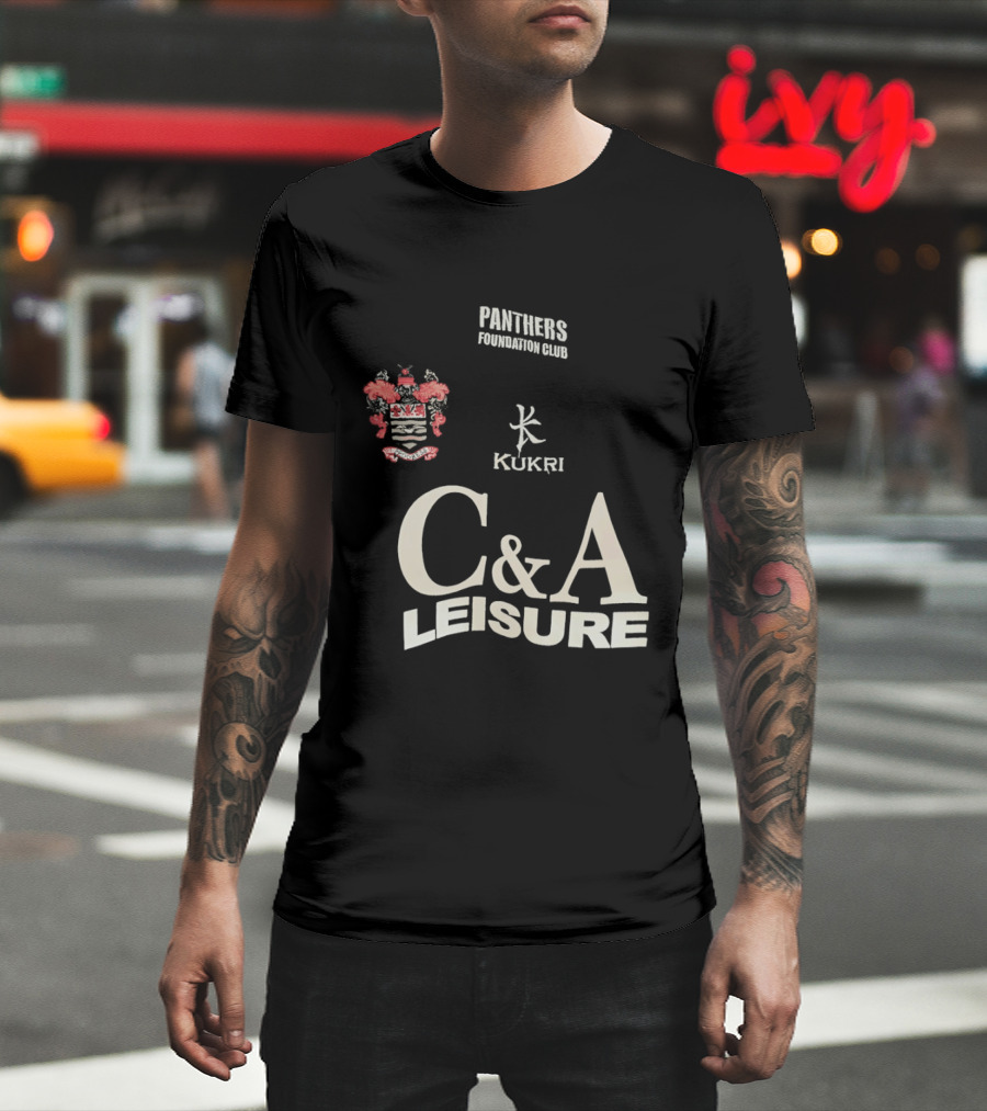 Blackpool Panthers Foundation Kukri C&A Leisure T-Shirt