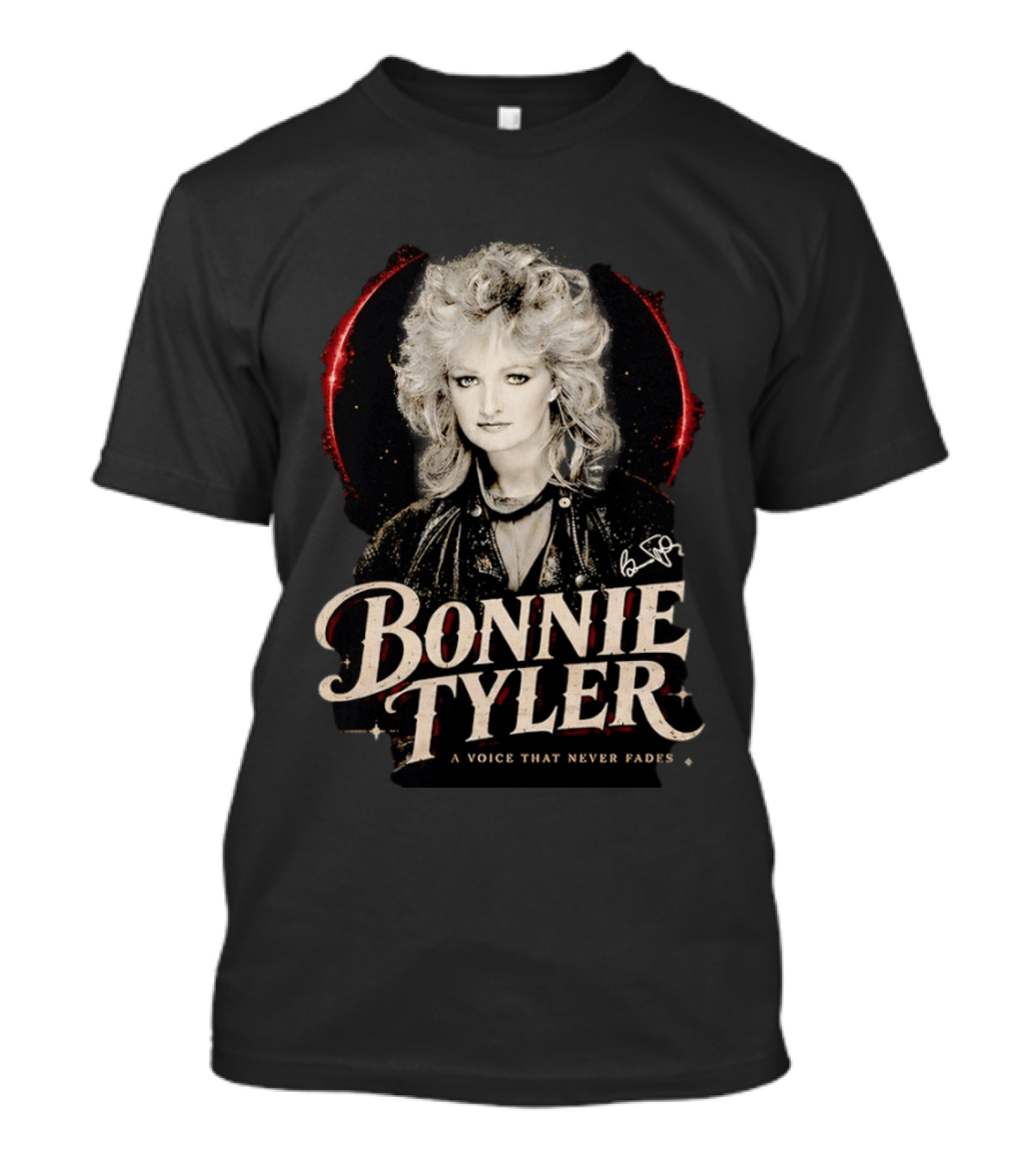 Bonnie Tyler A Voice That Never Fades Rockstar Legend T-Shirt