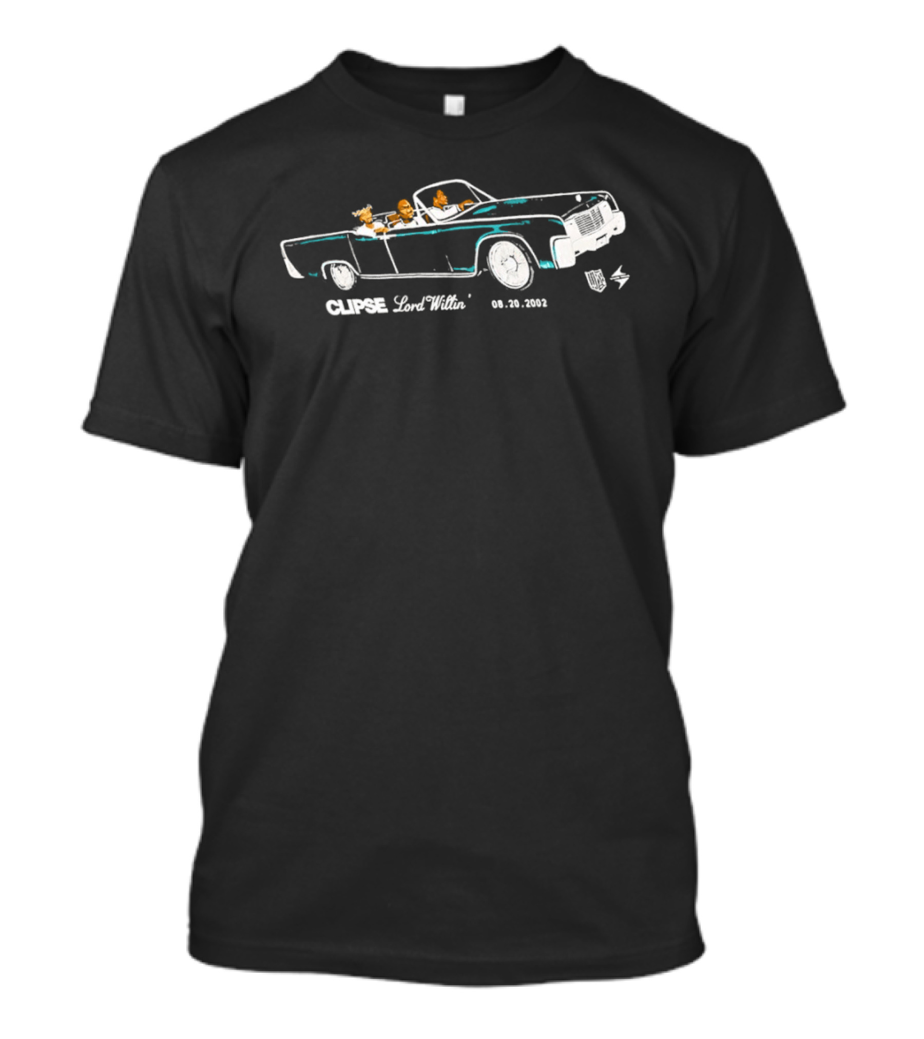 Clipse Lord Willin' 08202002 Classic Car Album Cover T-Shirt