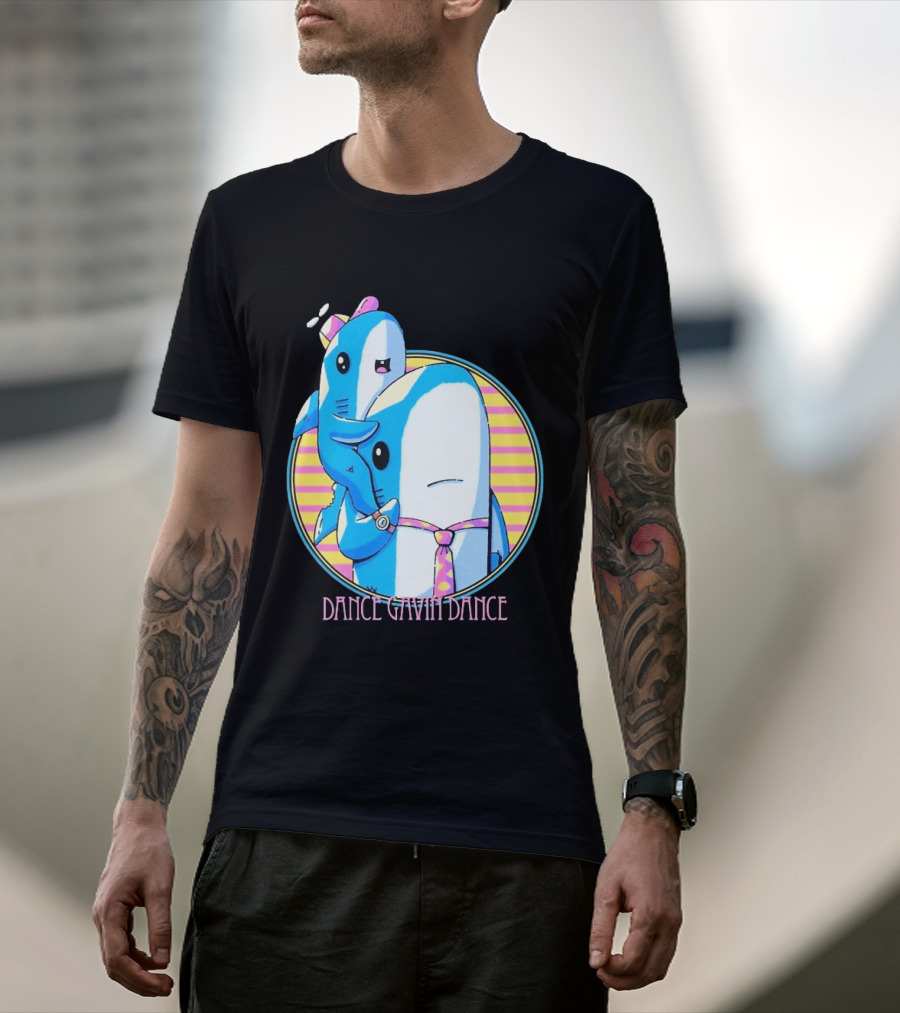 Dance Gavin Dance Shark Dad Cute Cartoon Marine Life Duo T-Shirt