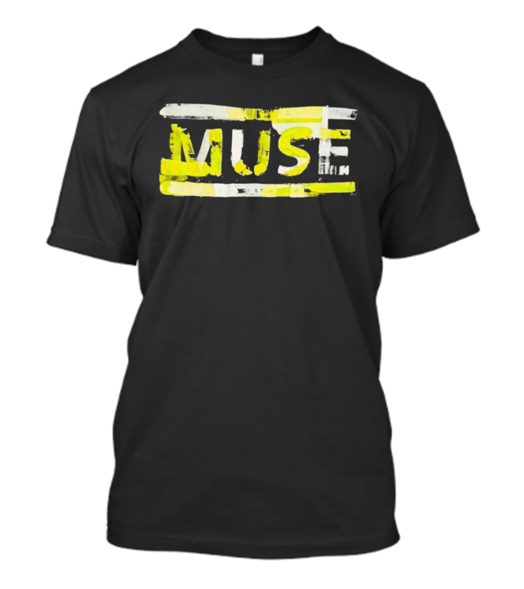 MUSE Band Inspired Yellow Paintbrush T-Shirt