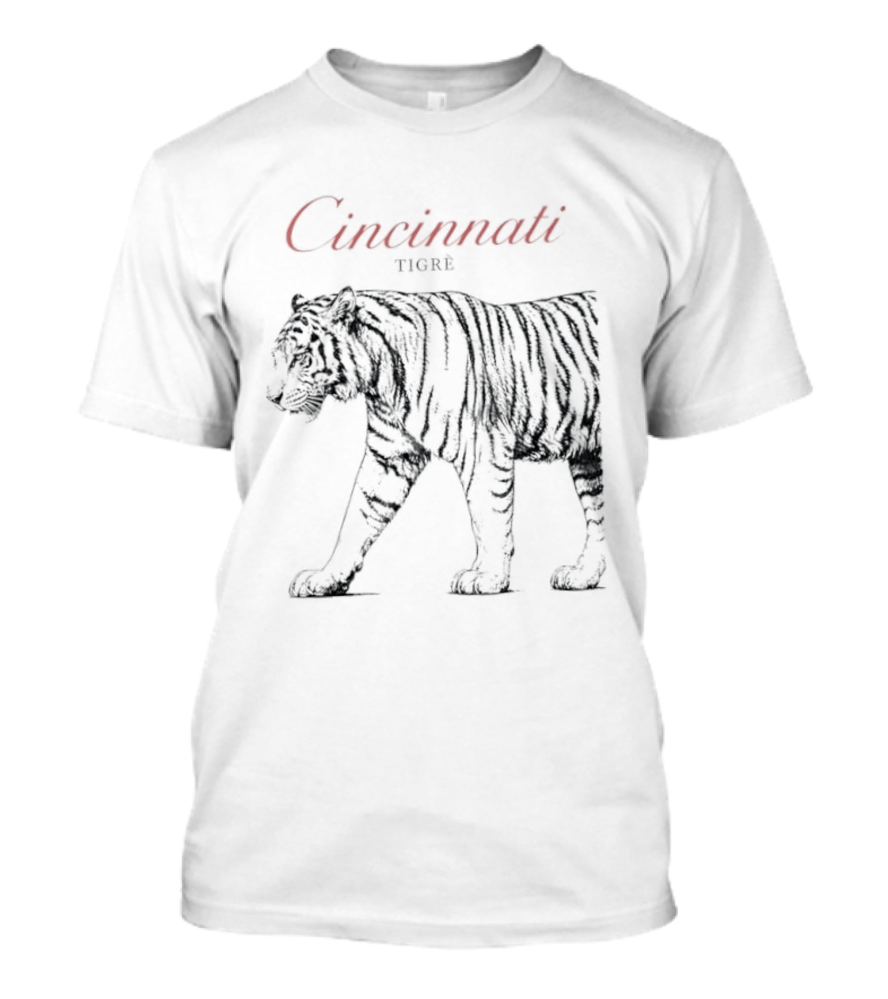Cincinnati Tigre Cincinnati Bengals Football T-Shirt
