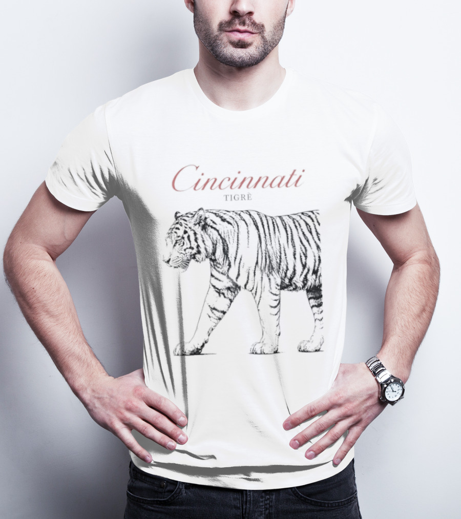 Cincinnati Tigre Cincinnati Bengals Football T-Shirt