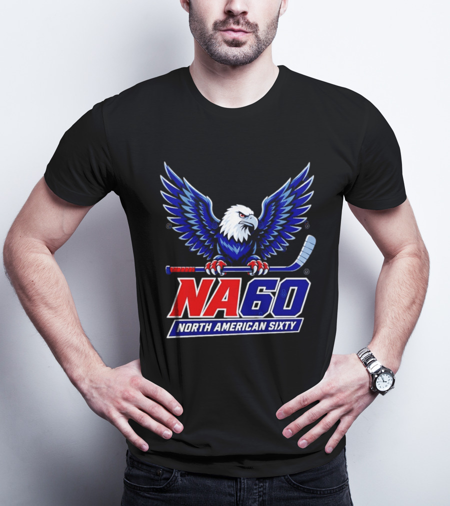 NA 60 North American Sixty Eagle Hockey T-Shirt