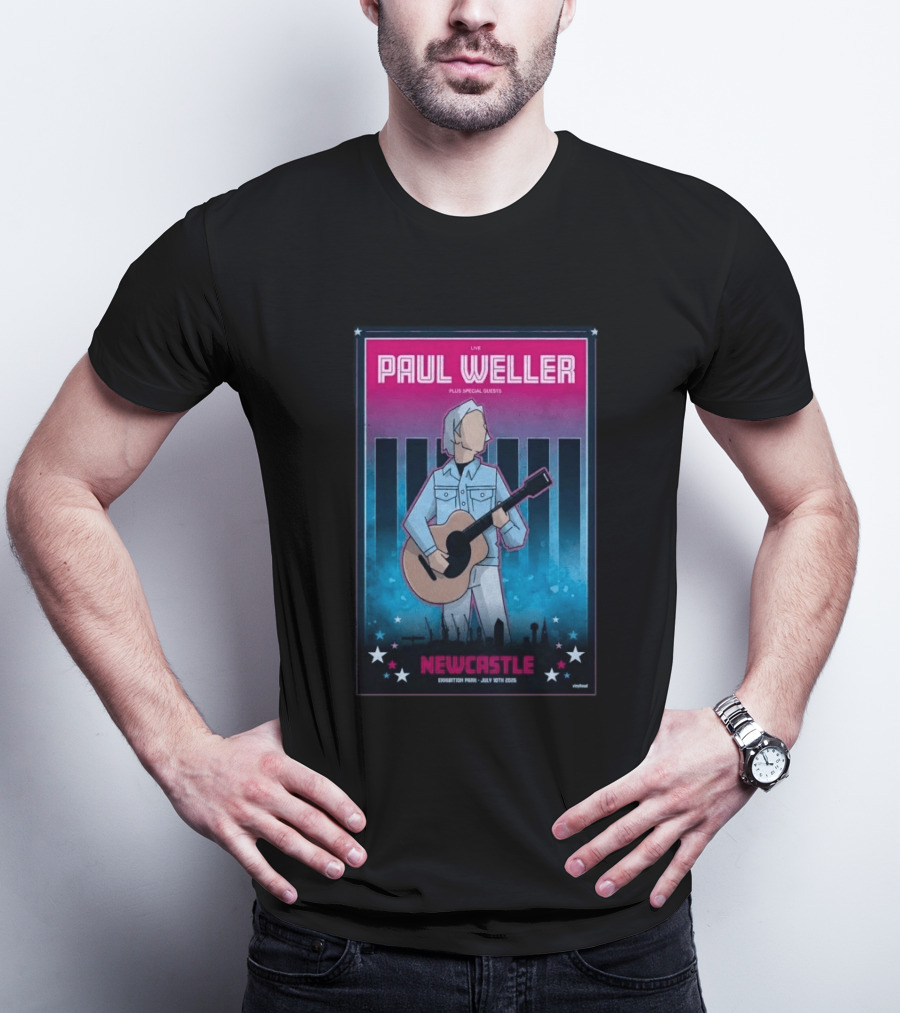 Paul Weller Live Newcastle Exhibition Park July 10 2026 Plus Special Guests T-Shirt