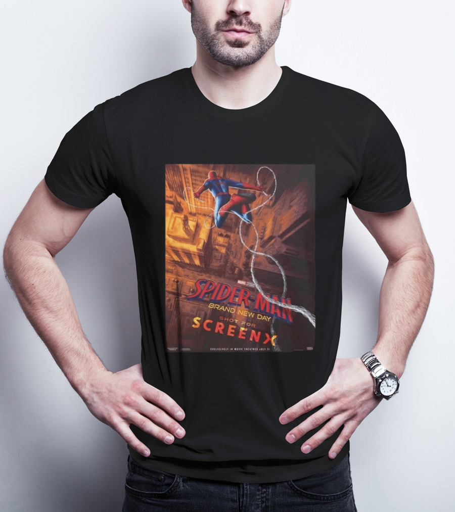 Spider Man Brand New Day Shot For ScreenX In Theaters July 31 2026 T-Shirt