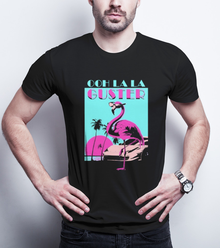 Guster Ooh La La Flamingo Sweet Ride T-Shirt