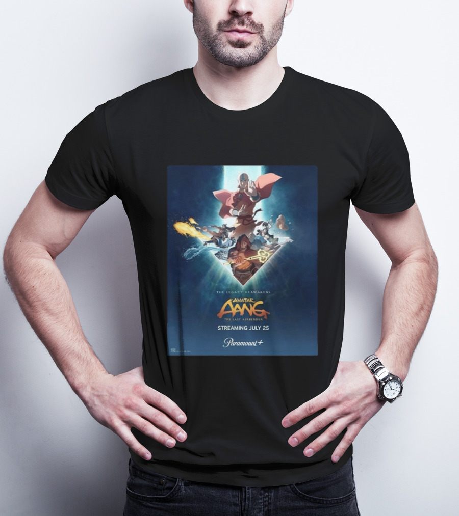 Avatar Aang The Last Airbender The Legacy Reawakens Streaming July 25 Paramount Plus T-Shirt
