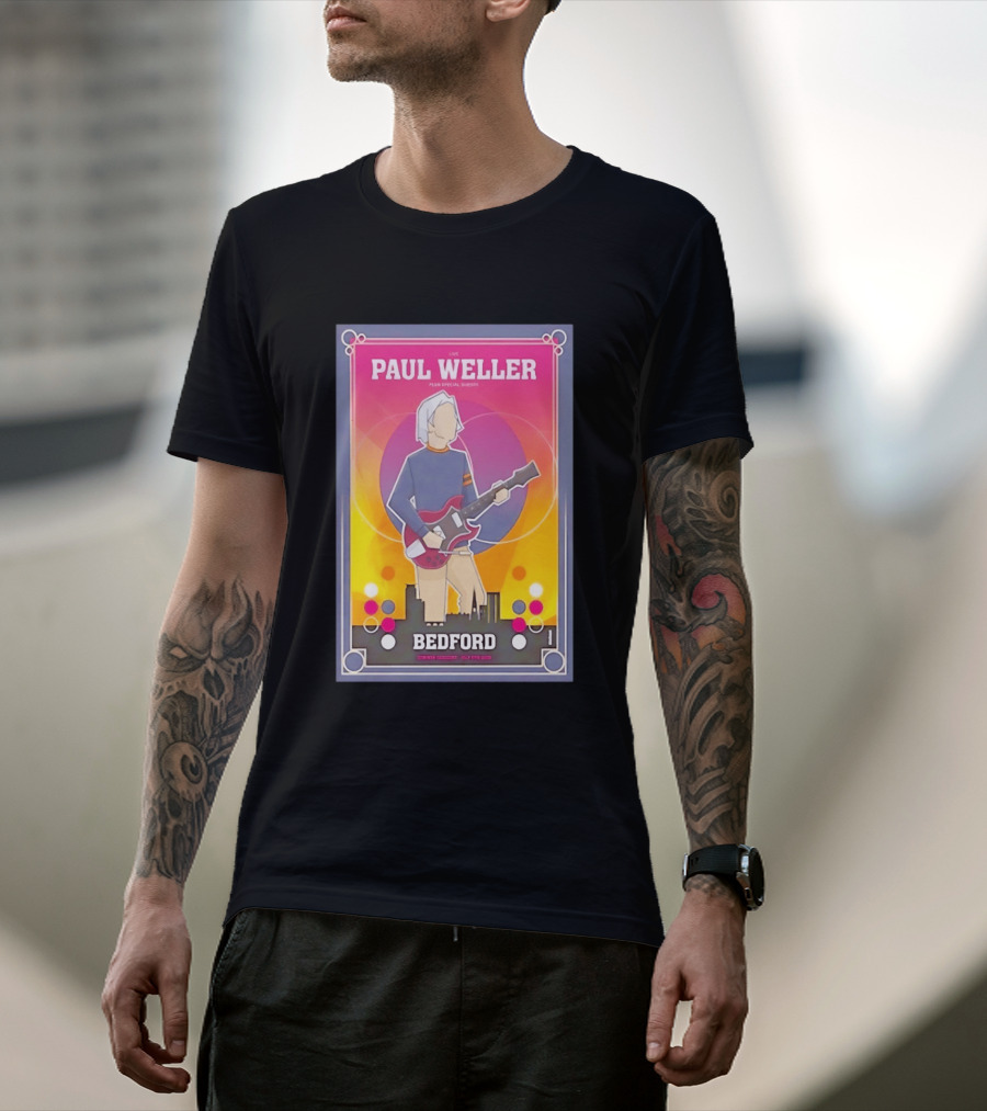 Paul Weller Live Plus Special Guests Bedford River Festival Summer Sessions 2023 T-Shirt