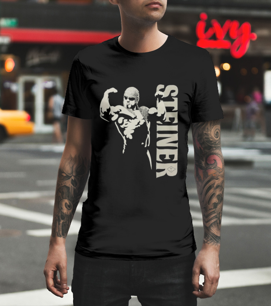 Scott Steiner Big Poppa Pump Wrestling Steiner Vertical T-Shirt