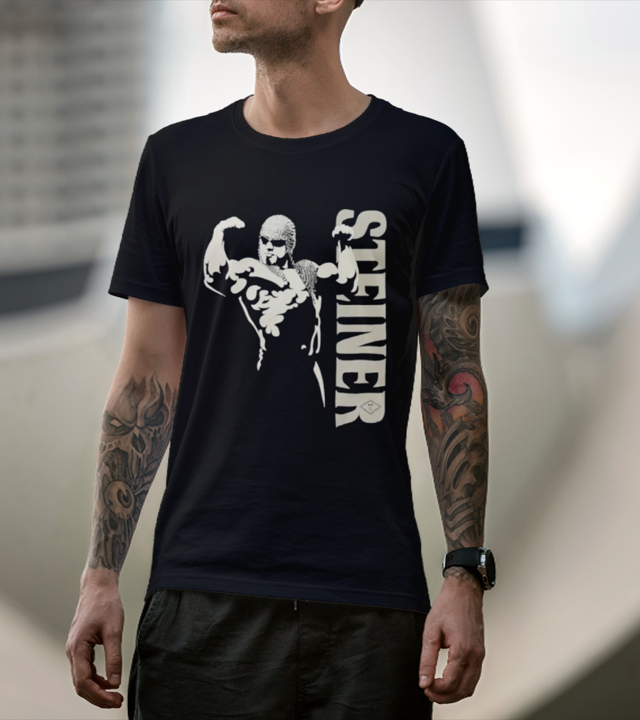Scott Steiner Big Poppa Pump Wrestling Steiner Vertical T-Shirt