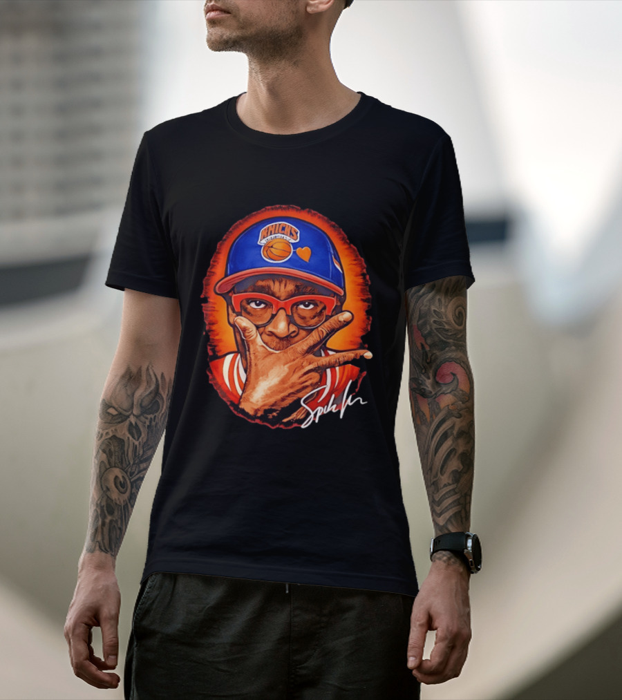 Spike Lee Knicks Basketball Fan T-Shirt