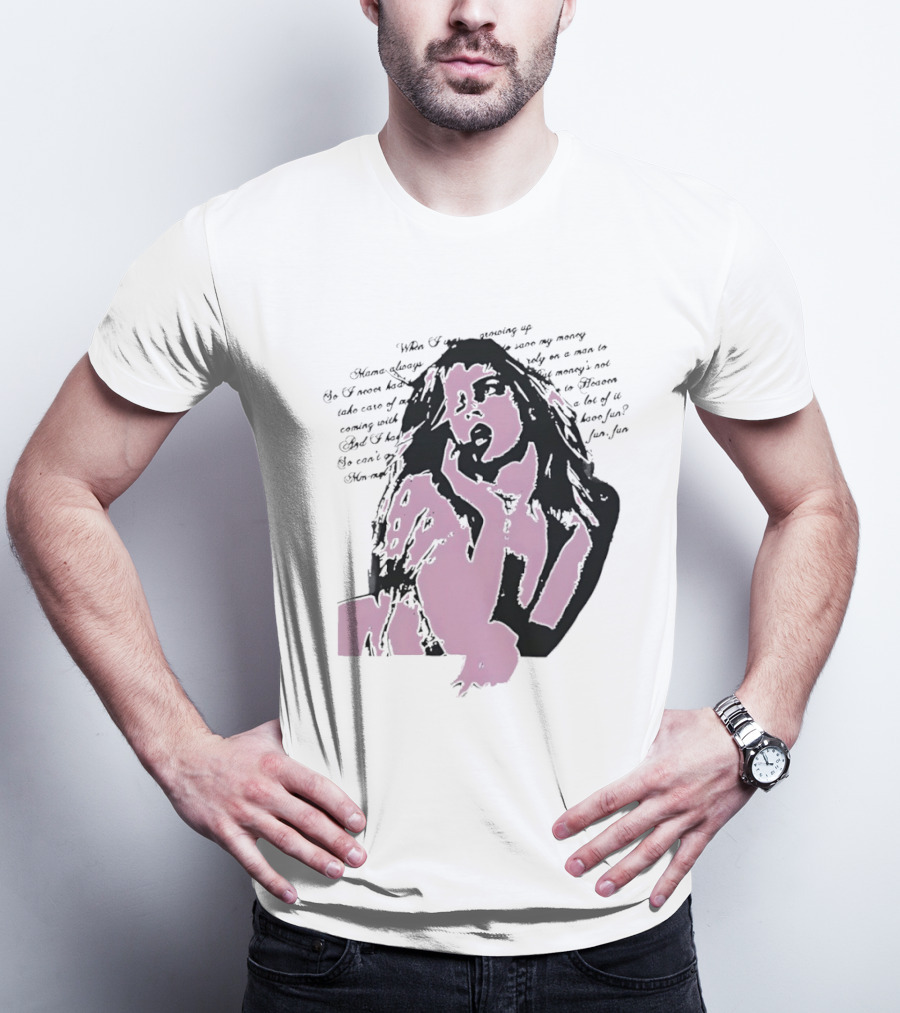 Madonna Material Girl Lyrics 80s Pop T-Shirt