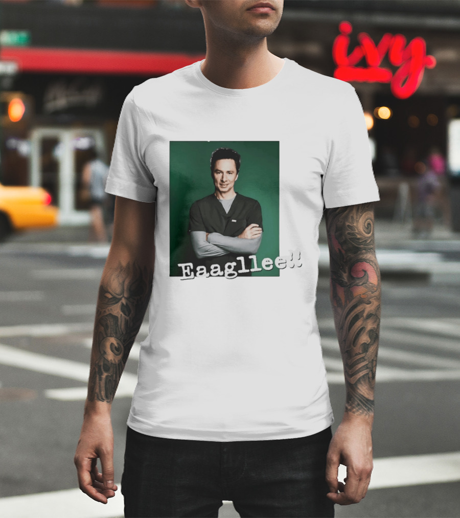 Eaagllee Scrubs Featured Actor T-Shirt
