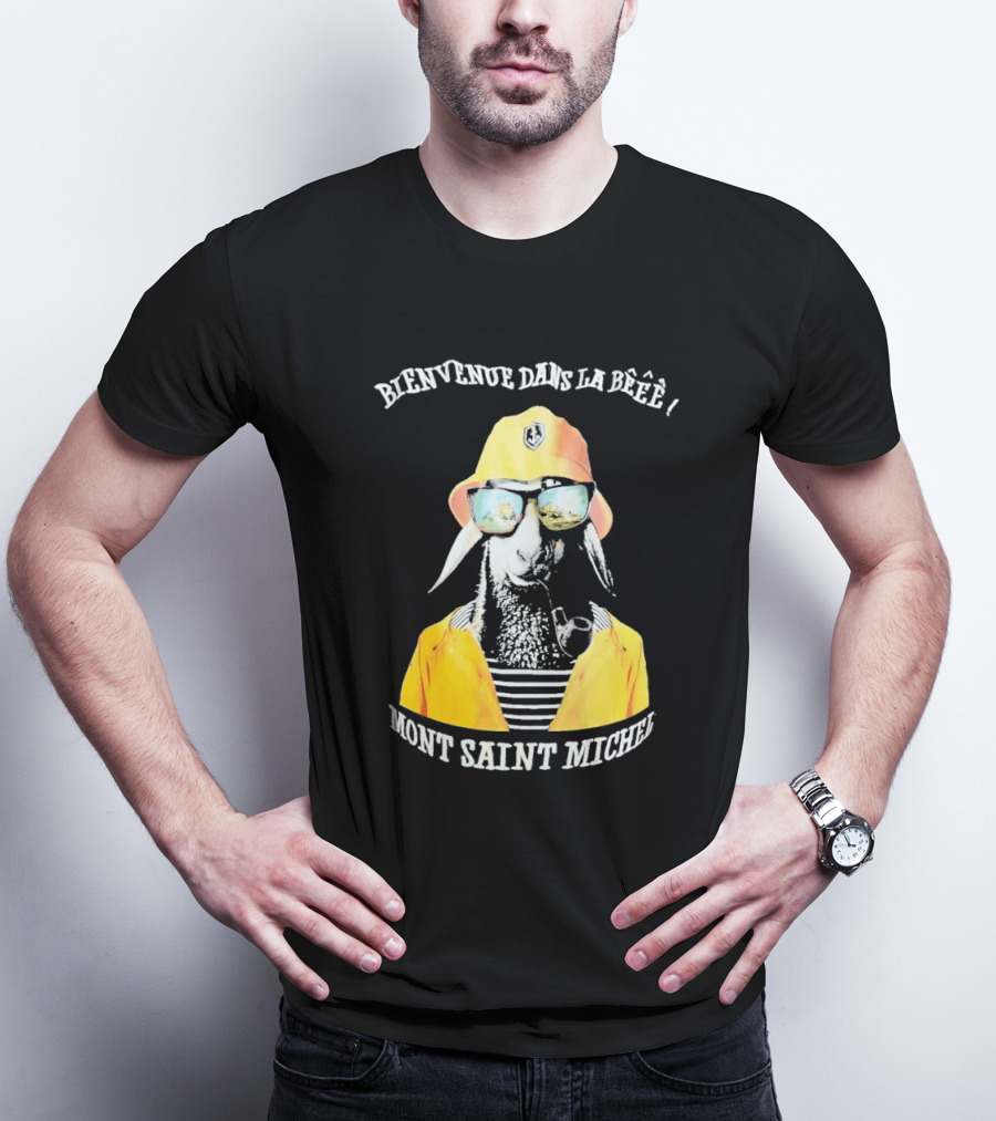 Bienvenue Dans La Beee Mont Saint Miche Vintage Sailor T-Shirt