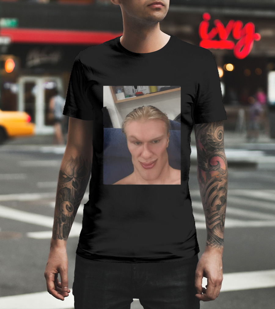 Erling Haaland Mewing 2026 T-Shirt