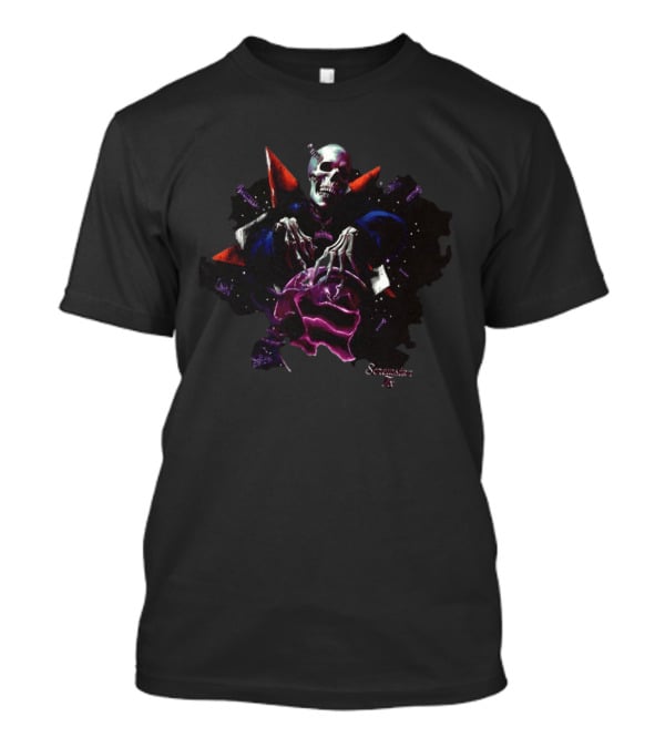 DJ Screw World Screwston TX Skeleton With Chopped Vinyl T-Shirt