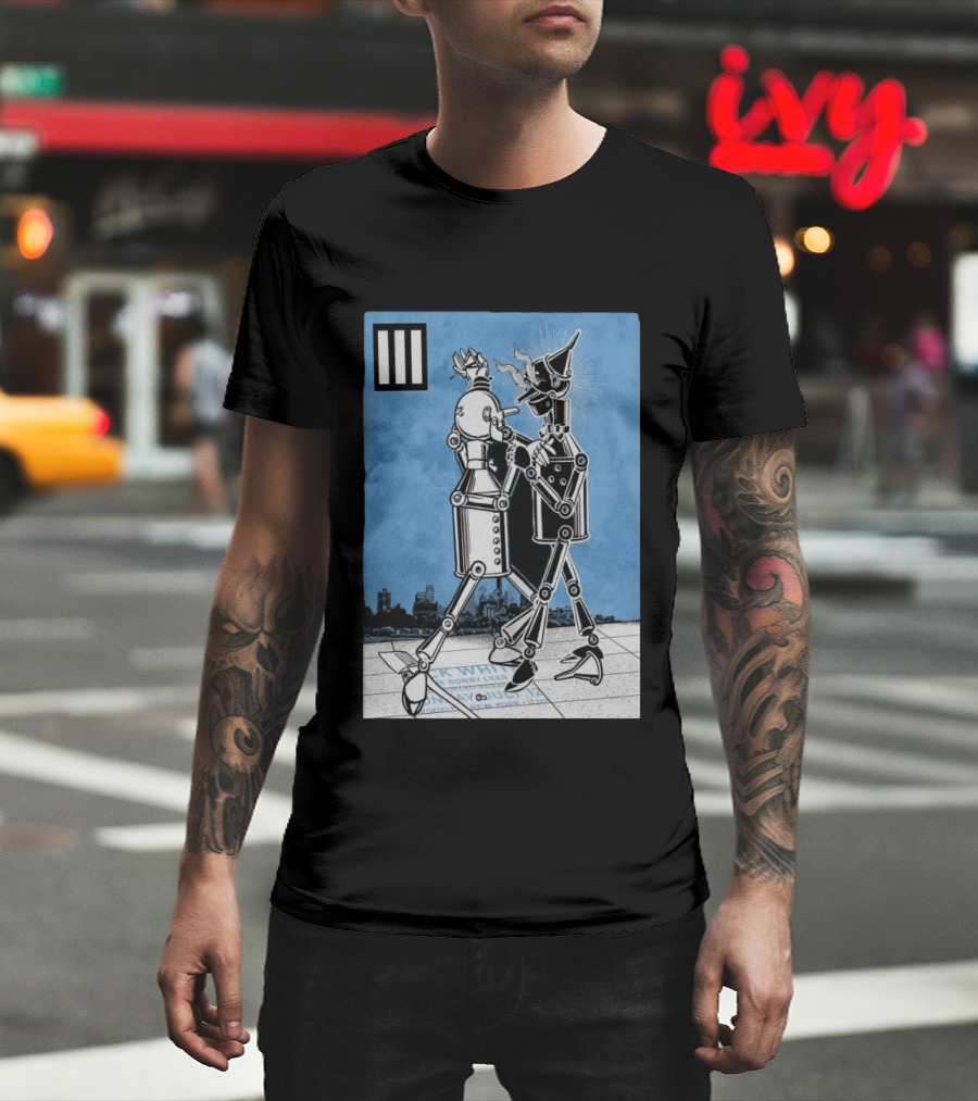 Jack White Brooklyn Paramount July 12 2026 Dancing Robots T-Shirt
