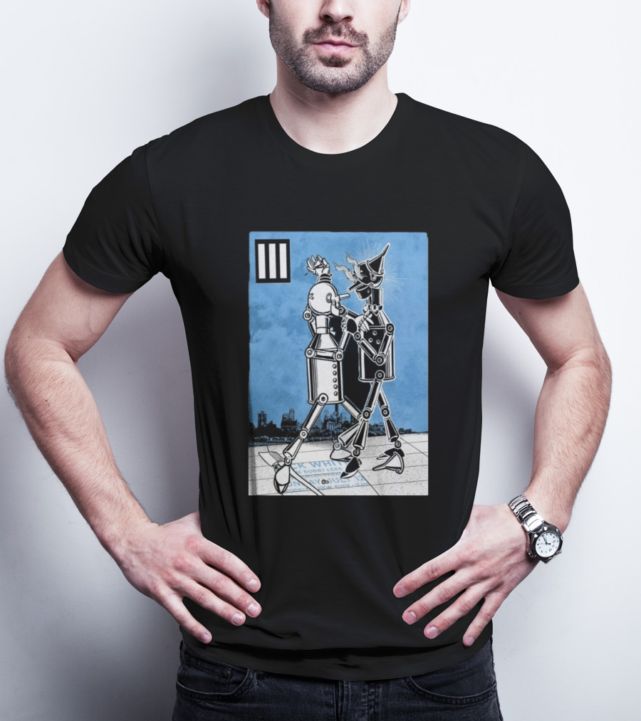 Jack White Brooklyn Paramount July 12 2026 Dancing Robots T-Shirt