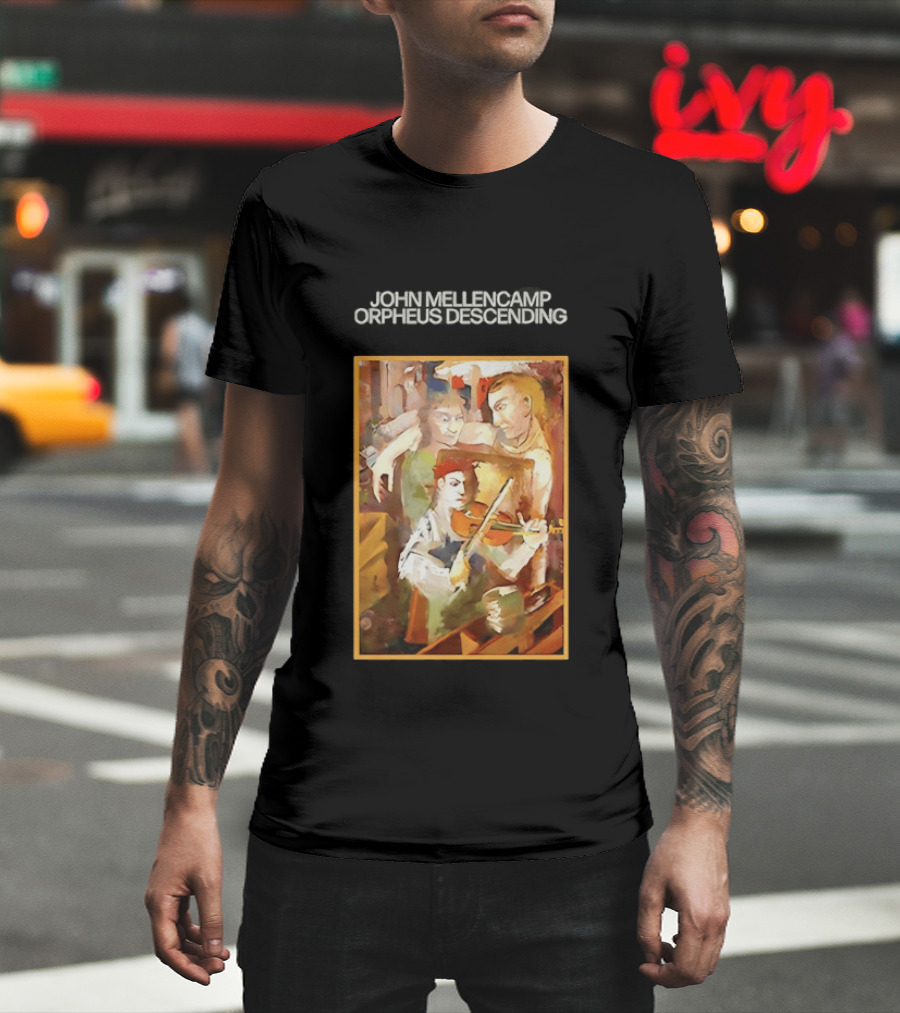John Mellencamp Orpheus Descending Vintage Rock Music T-Shirt