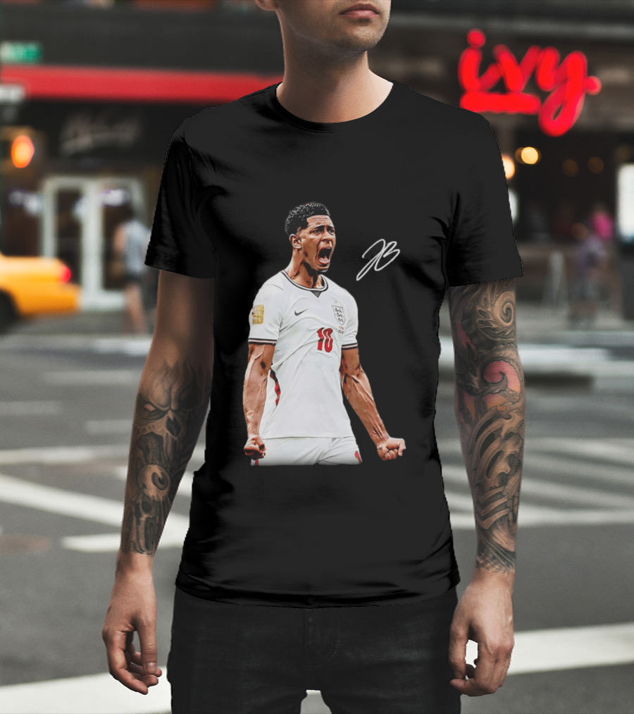 Jude Bellingham England Jersey JB Iconic Celebration T-Shirt