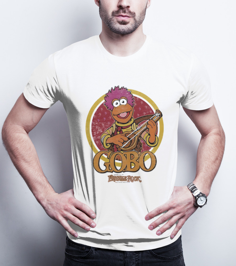 Gobo Fraggle Rock Jim Henson Muppets 80s TV Show T-Shirt