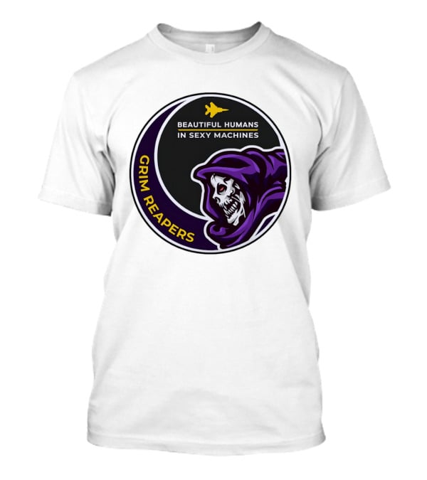 Grim Reapers Beautiful Humans In Sexy Machines Jet Pilot T-Shirt