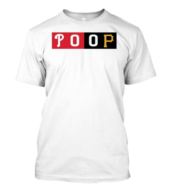 POOP Joe Roderick Pittsburgh Pirates T-Shirt