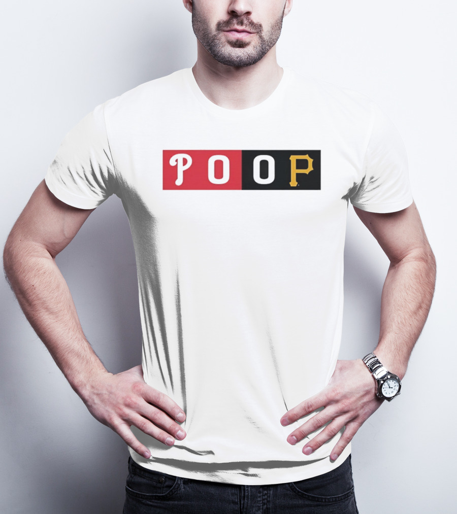 POOP Joe Roderick Pittsburgh Pirates T-Shirt