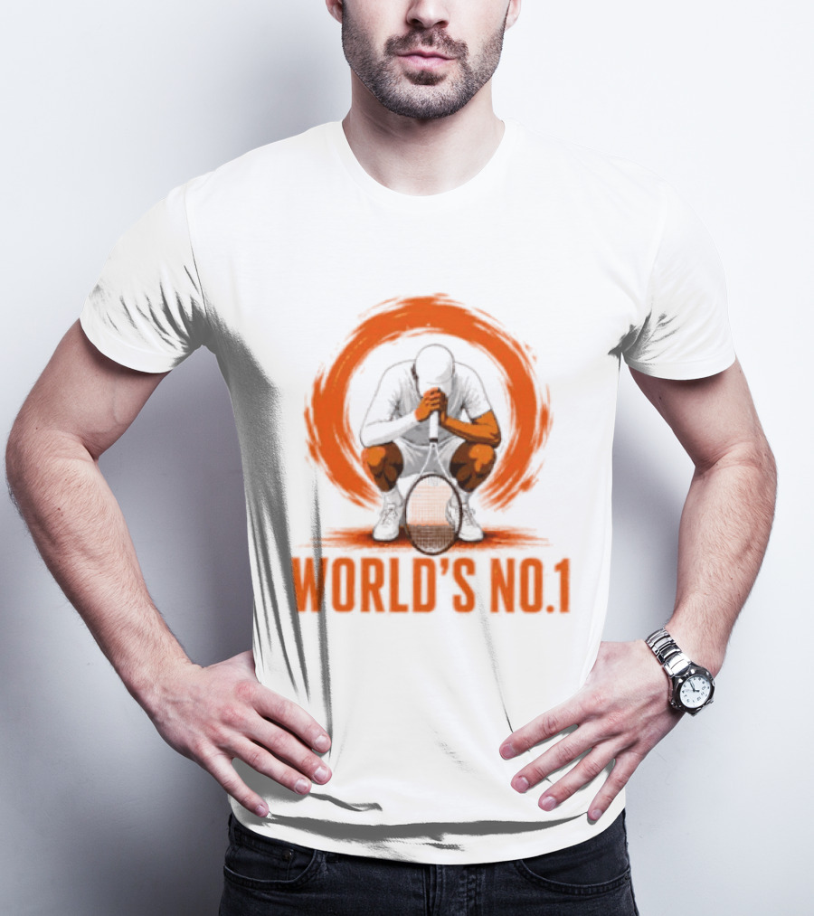 Jannik Sinner World's No 1 Tennis Champion T-Shirt