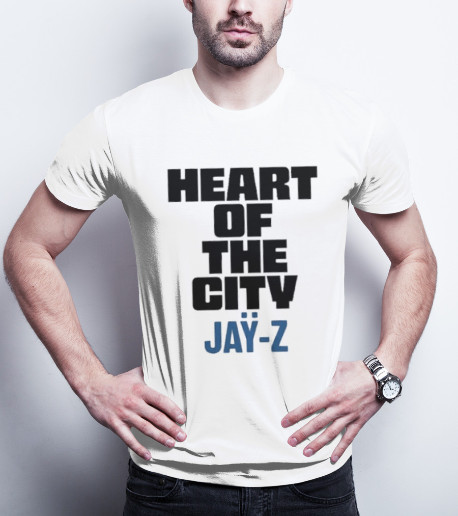 Heart Of The City Jay Z Hip Hop Rap Music T-Shirt