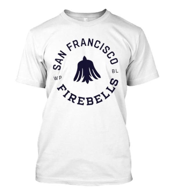 San Francisco Firebells WPBL Baseball T-Shirt