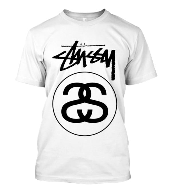Stüssy Skateboarding Streetwear Iconic SS T-Shirt