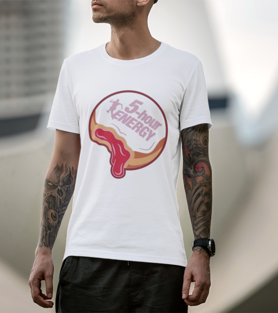 5 Hour Energy Jelly Donut T-Shirt