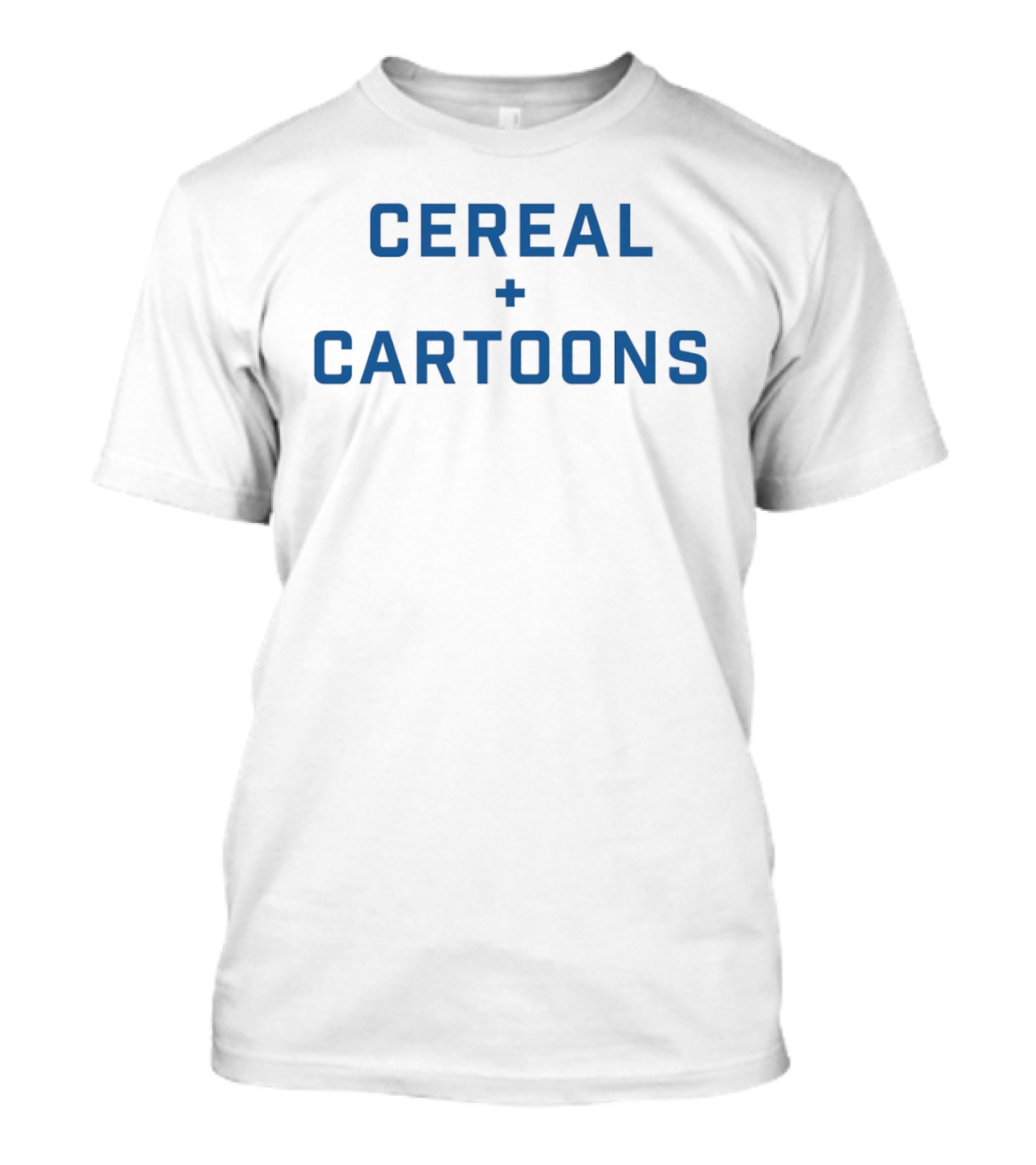 Cereal And Cartoons Breakfast Nostalgia T-Shirt