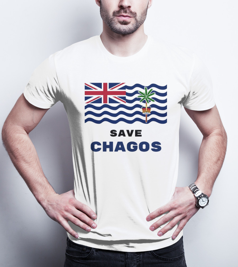 Save Chagos British Indian Ocean Territory Flag Campaign T-Shirt