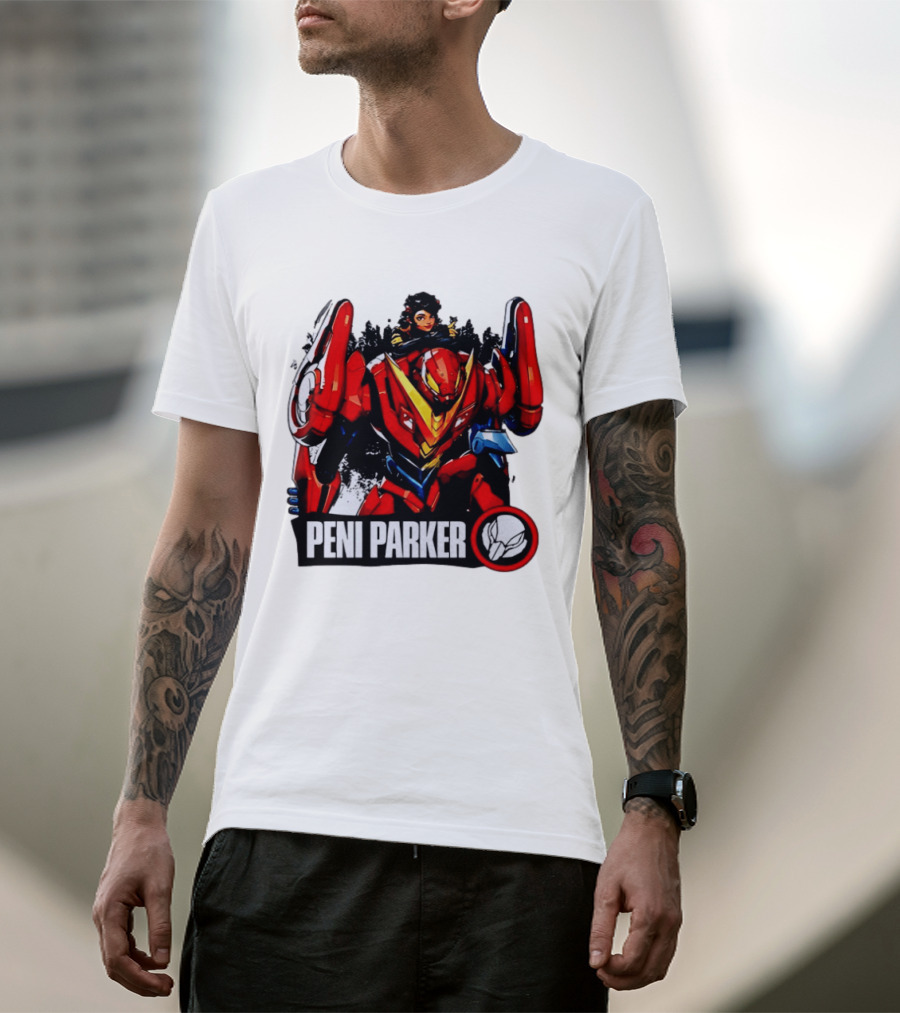 Peni Parker SP//dr Mech Anime Robot T-Shirt