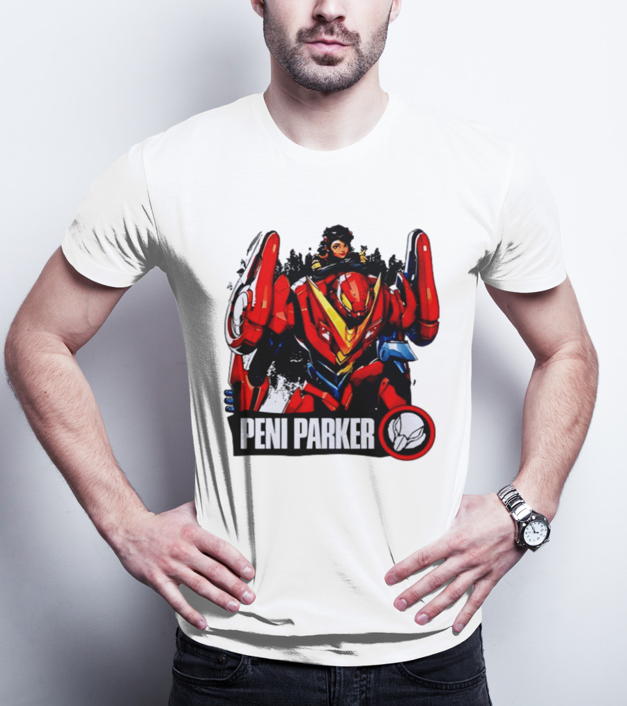 Peni Parker SP//dr Mech Anime Robot T-Shirt