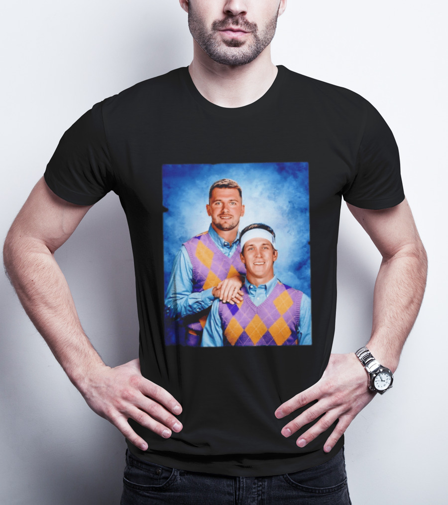 Austin Reaves Luka Doncic Step Brothers T-Shirt