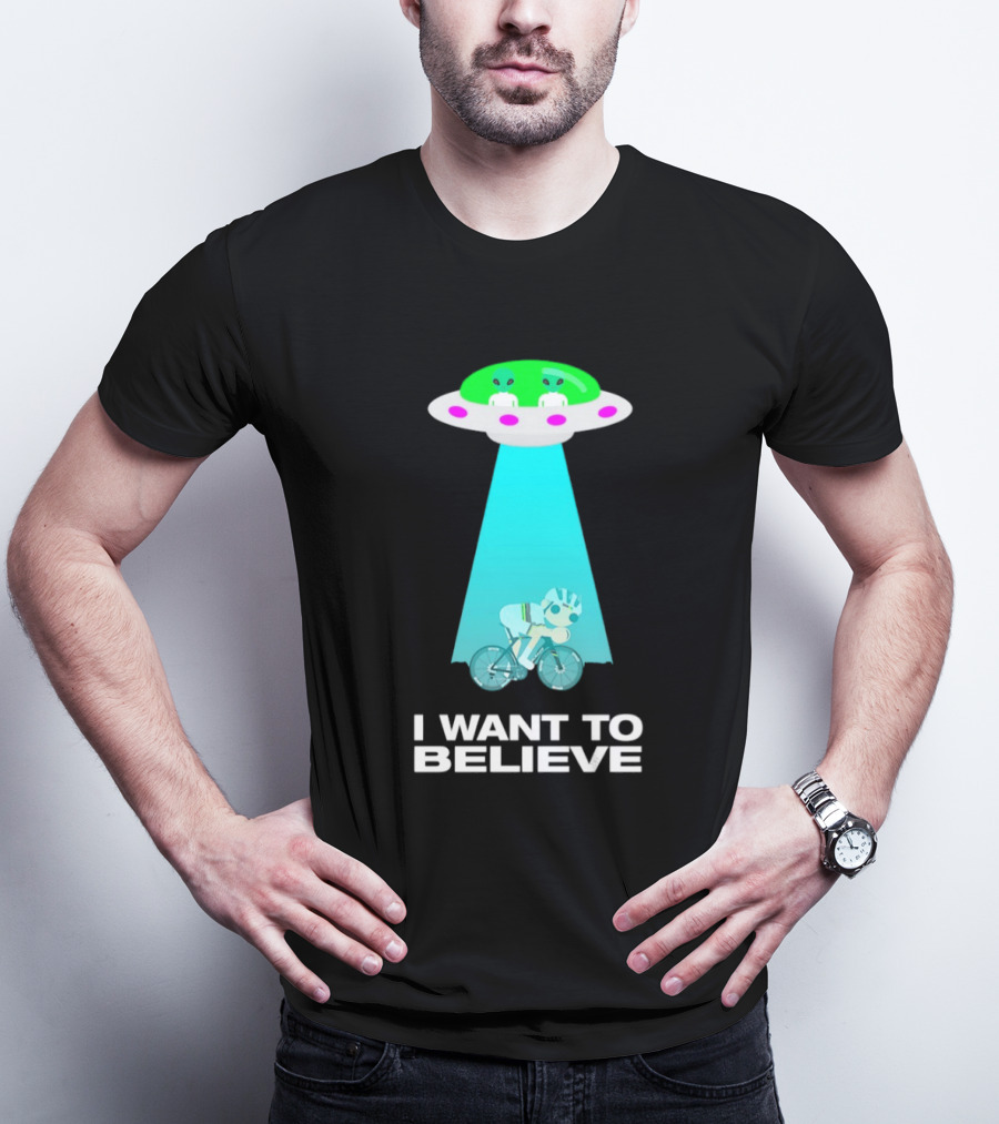 Colnago Cyclist UFO I Want To Believe Cycling T-Shirt