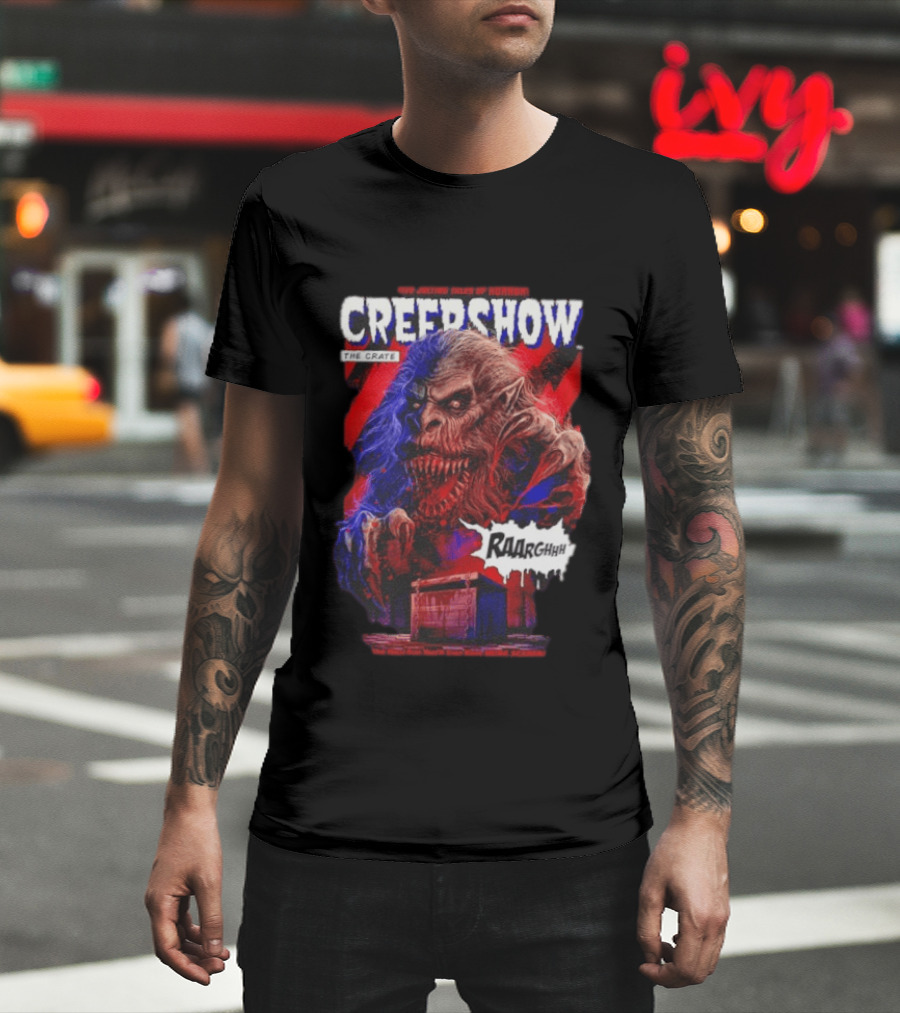 Creepshow The Crate Horror Demon RAARGHH Tales T-Shirt