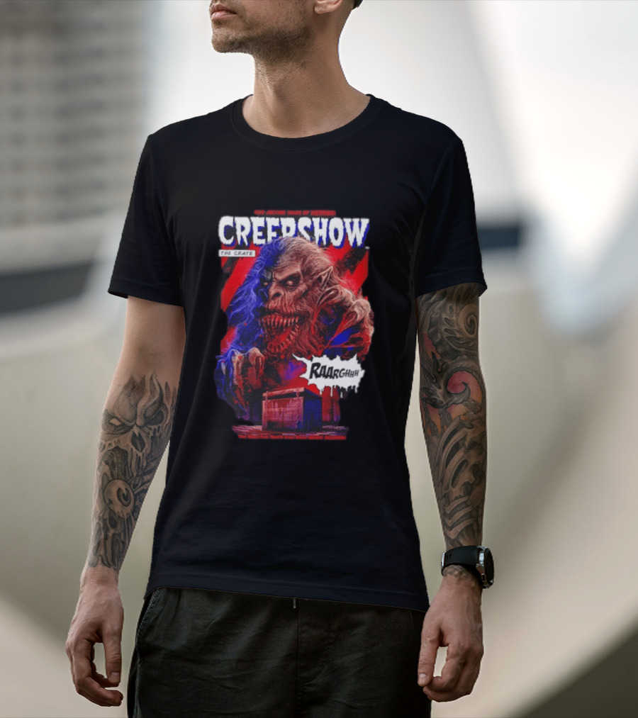 Creepshow The Crate Horror Demon RAARGHH Tales T-Shirt