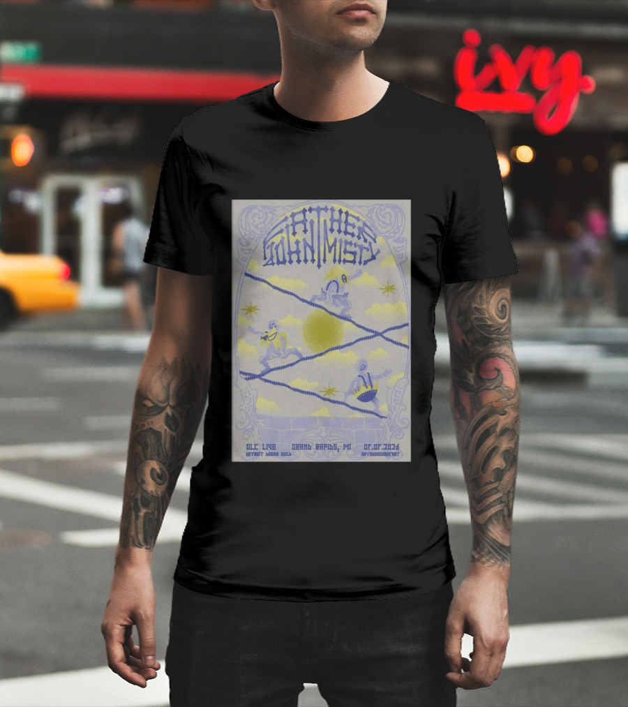 Father John Misty GLC Live Grand Rapids MI July 7 2026 Detroit Design Hall T-Shirt
