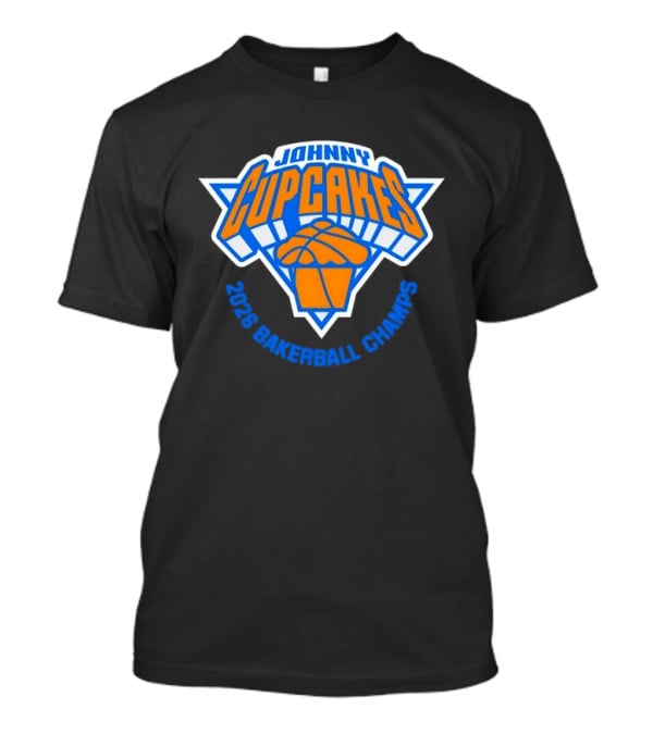 Johnny Cupcakes New York Knicks 2026 Bakerball Champs T-Shirt