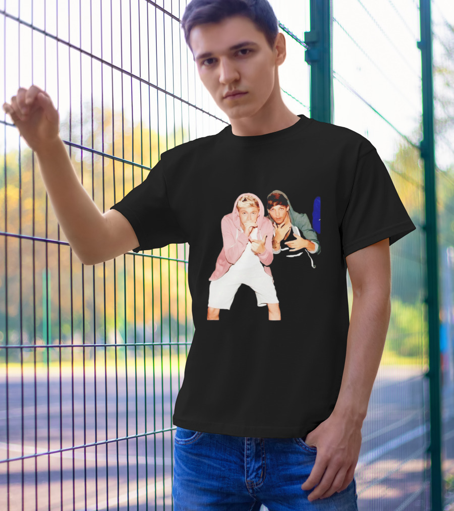 Niall Horan Louis Tomlinson One Direction Pose T-Shirt
