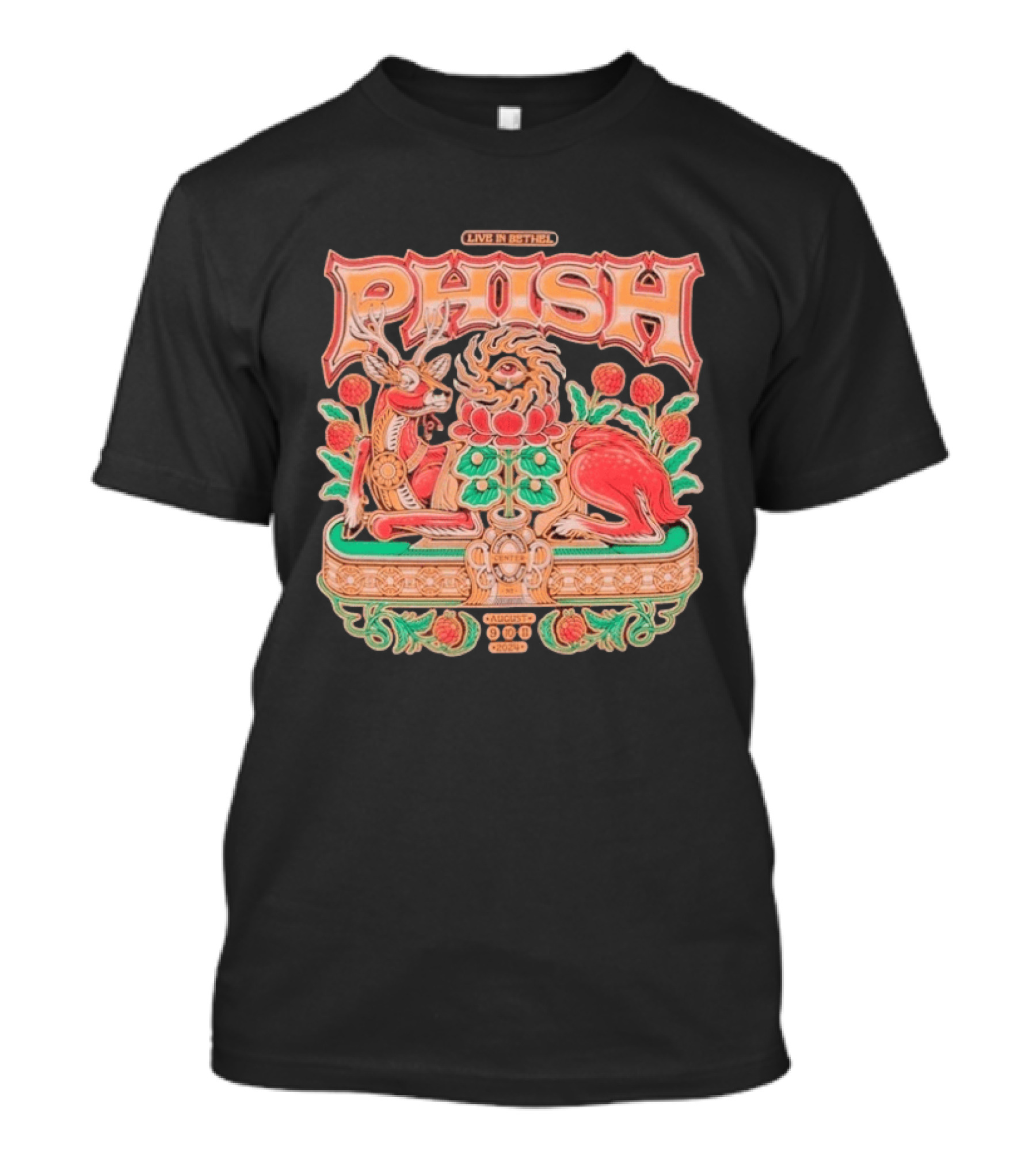 Phish Live In Bethel August 9 10 2024 T-Shirt